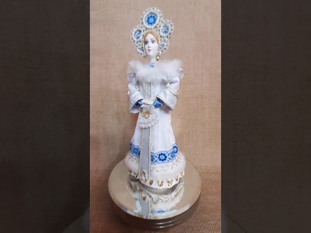 Кукла Новогодняя снегурочка!