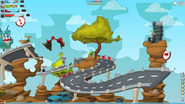 Wormix Супербосс Минёр + Блуждающие Духи Червячки