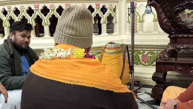 2025_12_24 | BB Govinda Swami | После мангала арати. Вриндаван