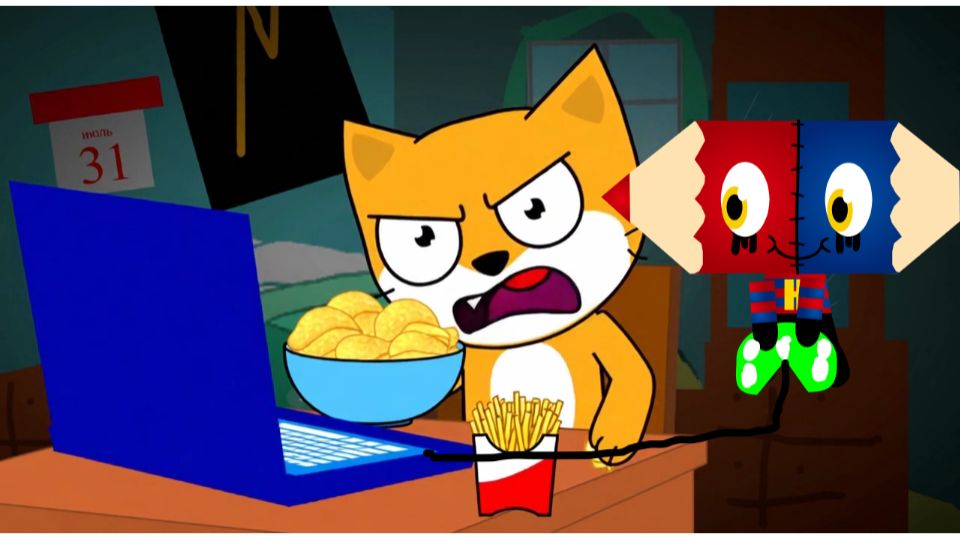 Рыжий Кот и Й но, этот эпизод создал ИИ (Пилотный выпуск)