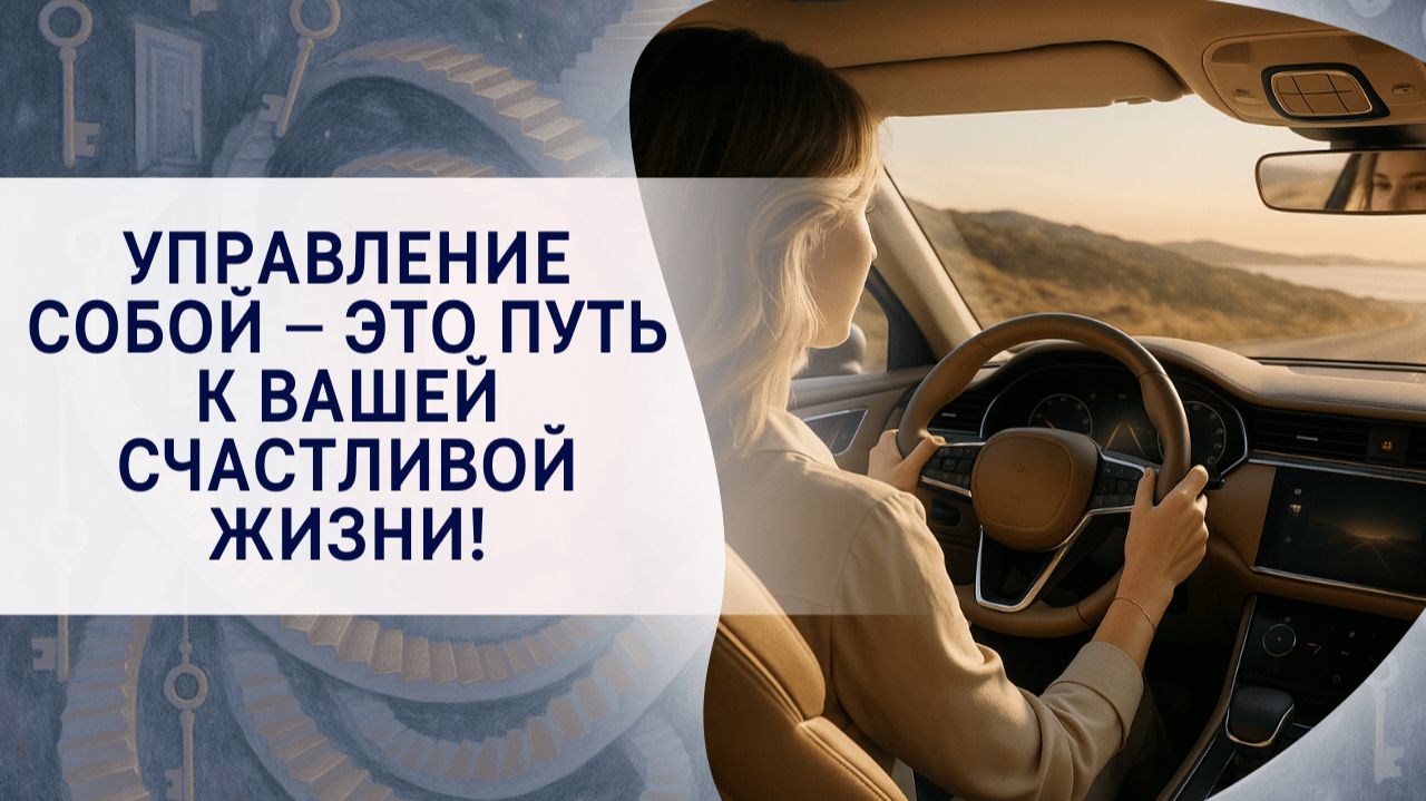 Управление собой – это путь к вашей счастливой жизни!