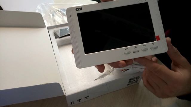 CTV DP1704MD - краткий обзор комплекта видеодомофона