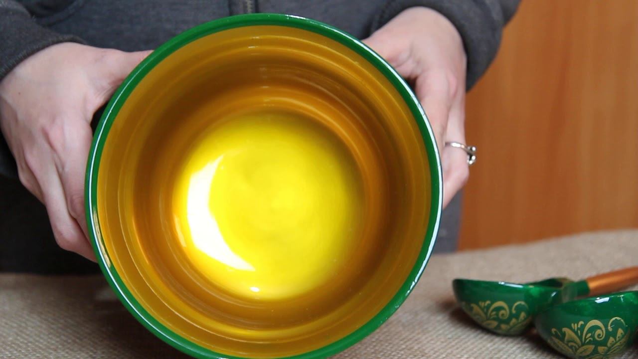 Хохлома чаша Золотая Русь | Чаша Хохлома