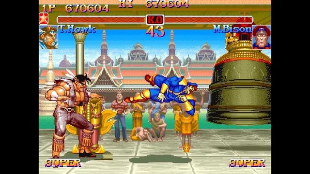 Super Street Fighter II Turbo (1994) [Arcade] All Endings