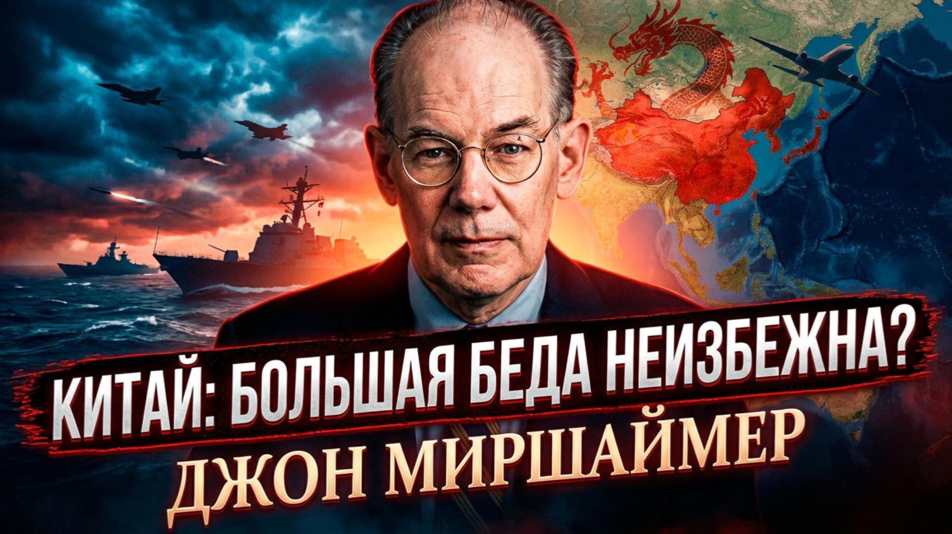 🔥🌏 Профессор Миршаймер | Конфликт с Китаем станет катастрофой для США