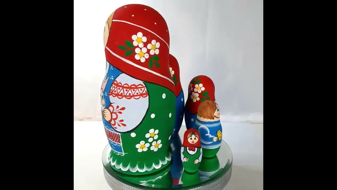 Матрешка Деревенская жизнь