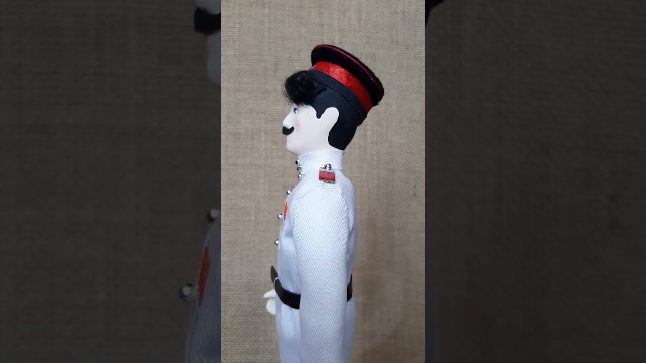 Кукла в народном костюме - Донской казак