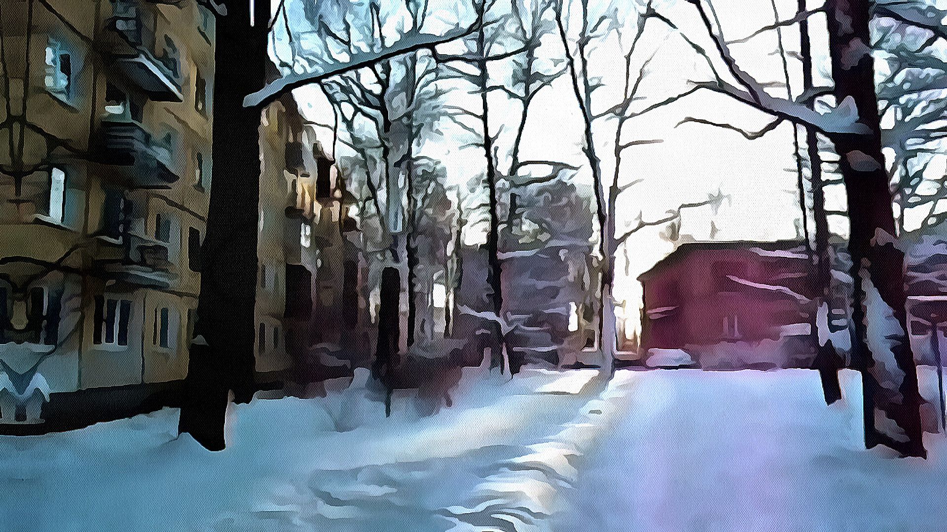 5 января в спальном районе...