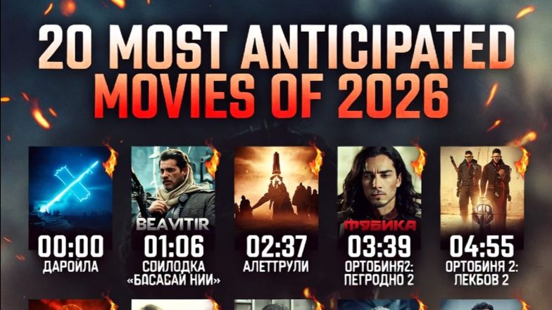 🔥 20 самых ожидаемых фильмов 2026 года!