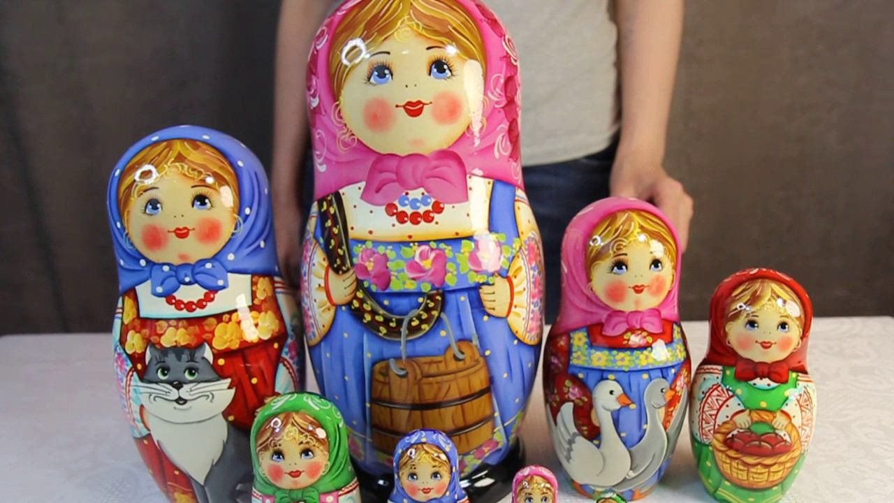 Матрёшка Варвара | РОС-АРТ