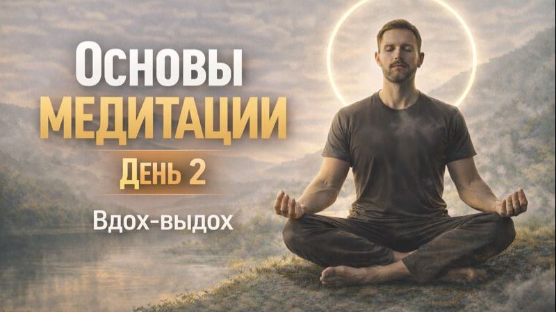 Основы медитации. День 2: "Вдох-выдох"
