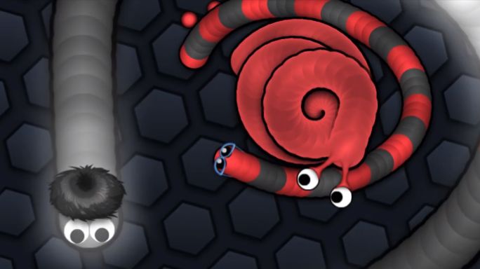 Весёлые приключения змейки в Slither.io!