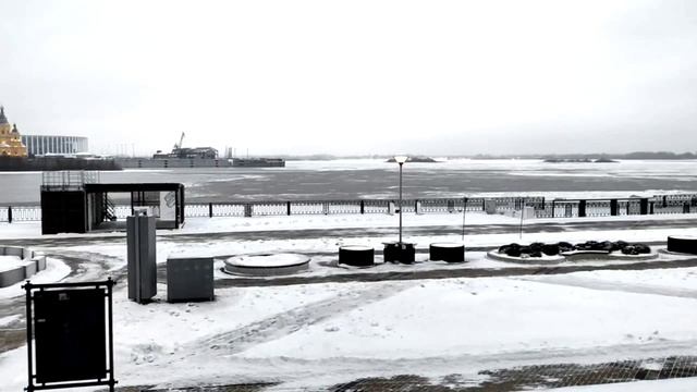 Красота в Нижнем Новгороде, вид на Волгу