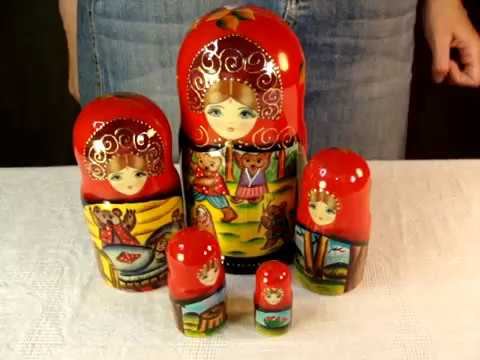 Matrioshka Three Bears | Ros-Art