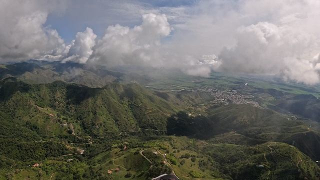 Полеты на параплане,Колумбия,04.01.2026.ч.2