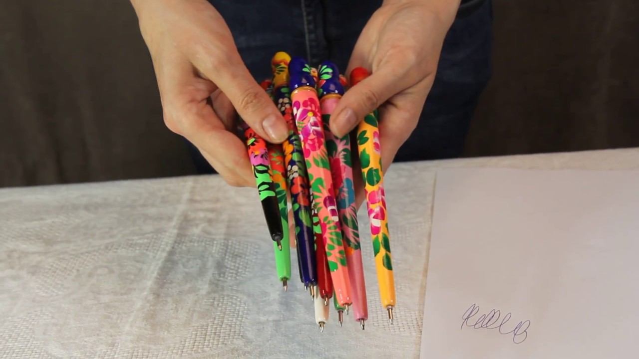 Матрешка - сувенирная ручка / www.artshop-rus.com