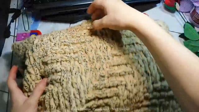 Я НАШЛА ВЕЩЬ, КОТОРУЮ ТОЖЕ МОЖНО С ЛЕГКОСТЬЮ СВЯЗАТЬ ИЗ ALIZE PUFFY, КАК И ПЛЕД