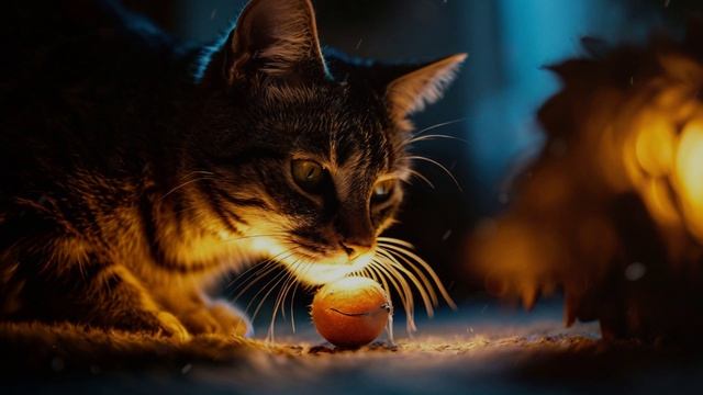 Как кошки различают цвета