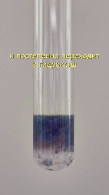 Co(OH)2 в пробирке