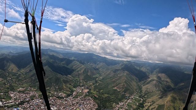 Полеты на параплане,Колумбия,04.01.2026.ч.8