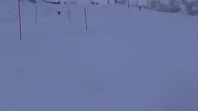 Кант 05.01.2026 - Слалом - вешки - 3склон