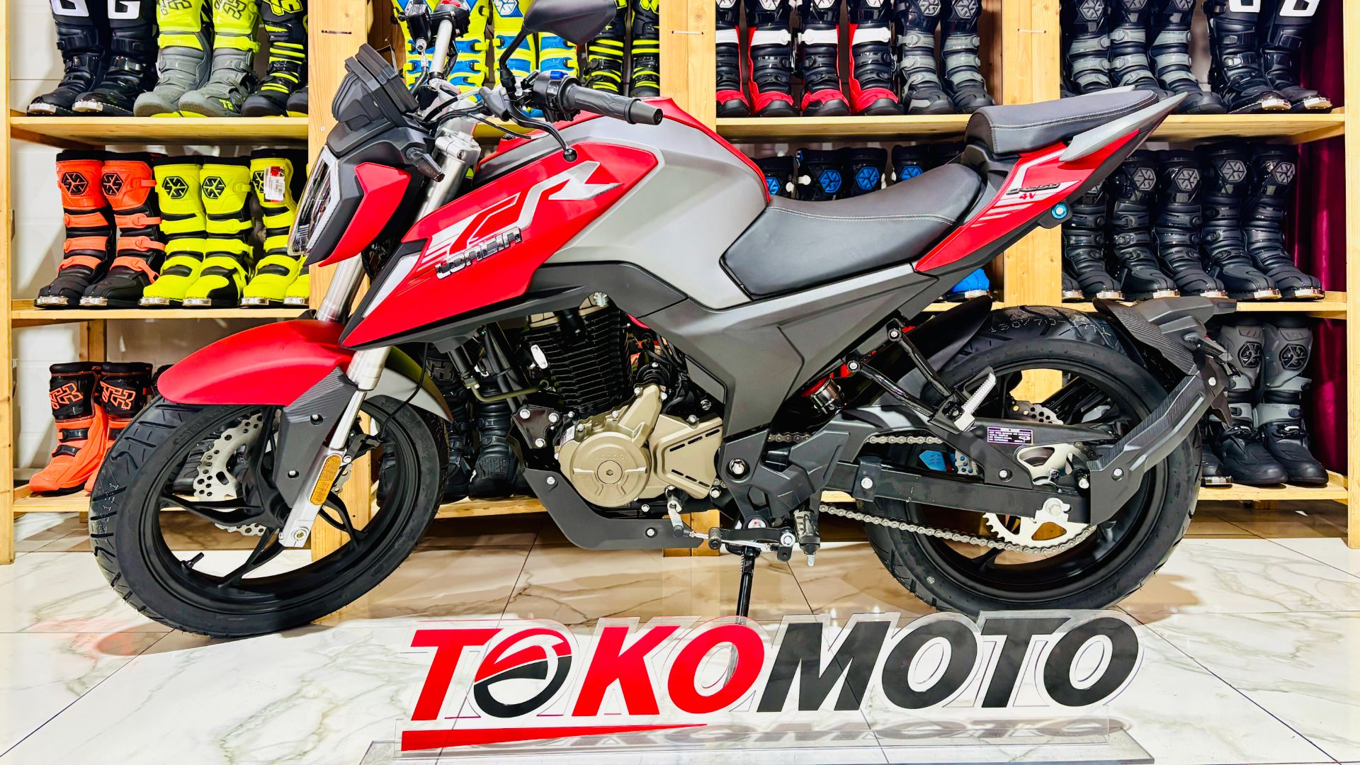 Мотоцикл LONCIN CR4II Красный (Red, RH8)
