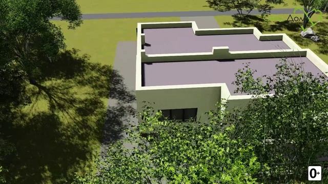 Проект одноэтажного дома 200 м2 C-054