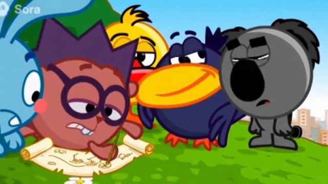 смешарики но только нейросеть