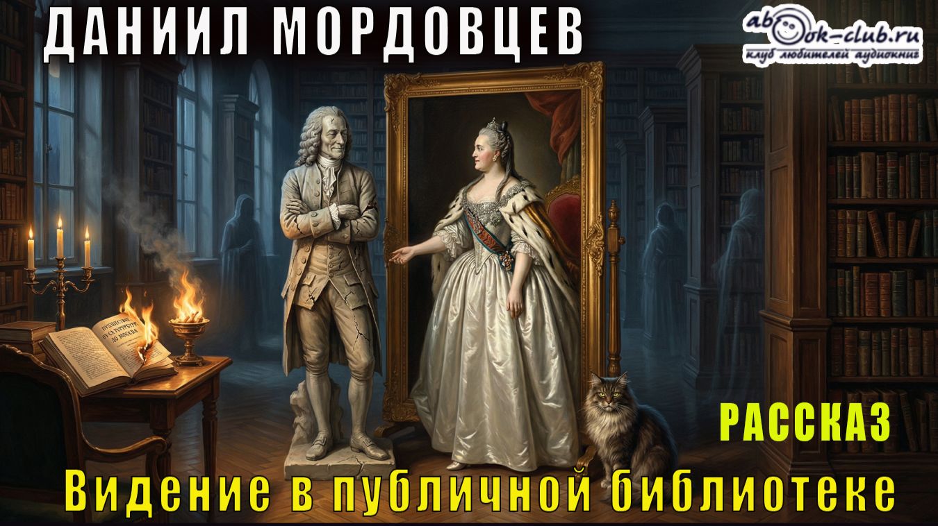 Даниил Мордовцев "Видение в публичной библиотеке" рассказ