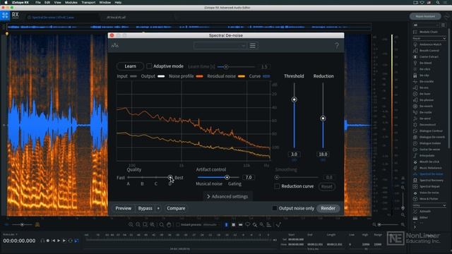 10_Background Noise - Spectral and Voice De-noise