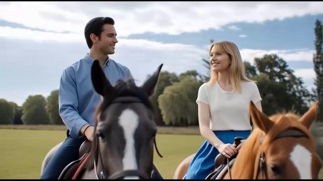 Гнедой конь  летит вперёд (Опус ИИ)