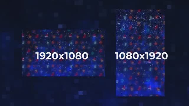 Новогодний фон 4K | Уютные рождественские футажи | Бесплатные видеофоны для монтажа