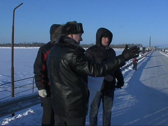 2012 12 07  Мегион  переправа Сахарный Яр