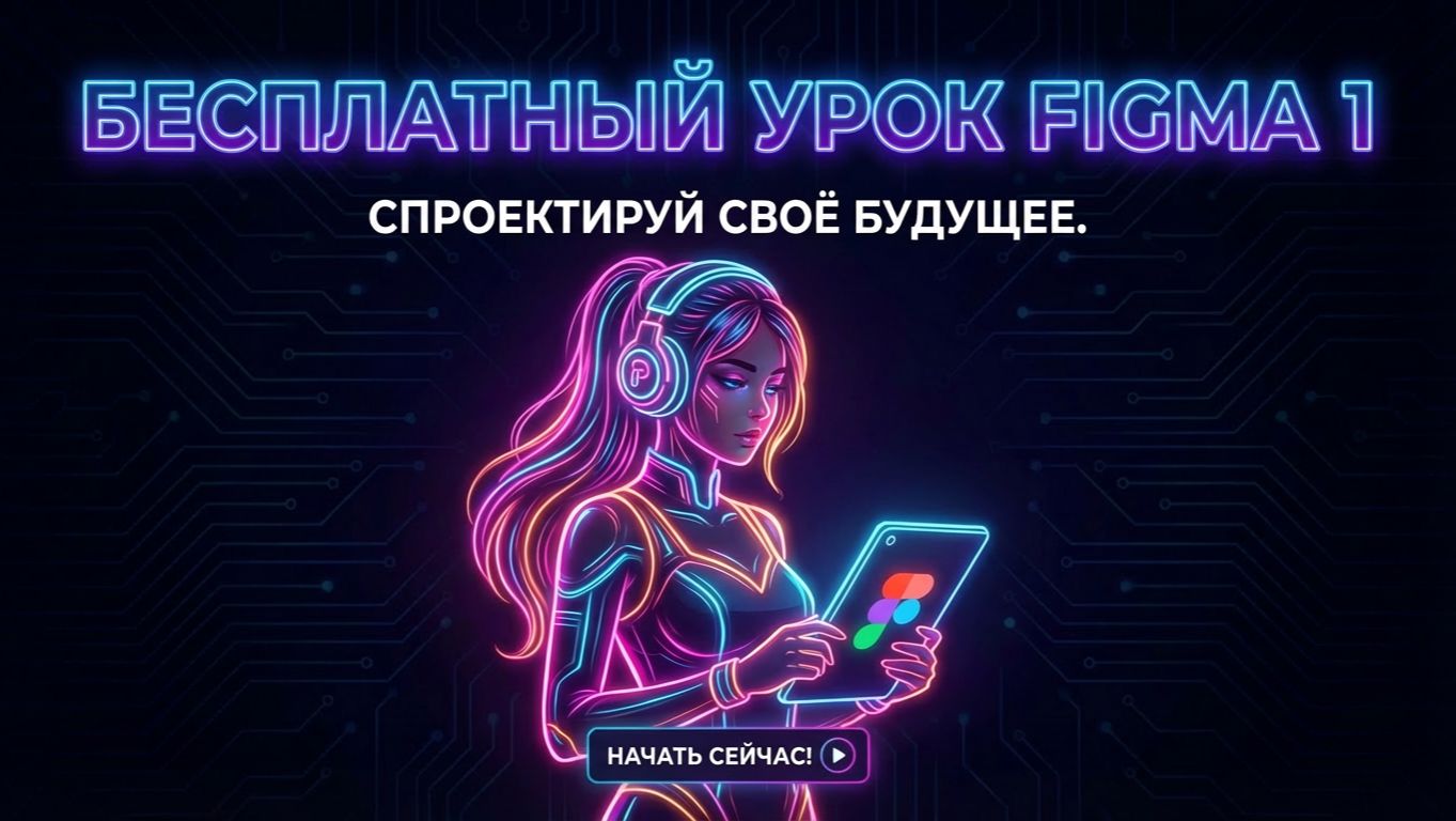 Бесплатный курс по Figma 1 урок
