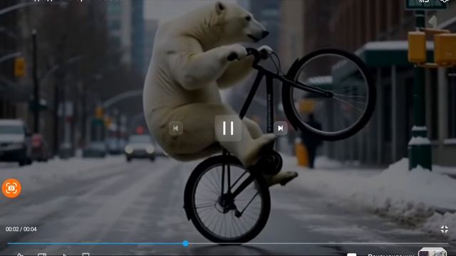 Белый медведь и 12 блок