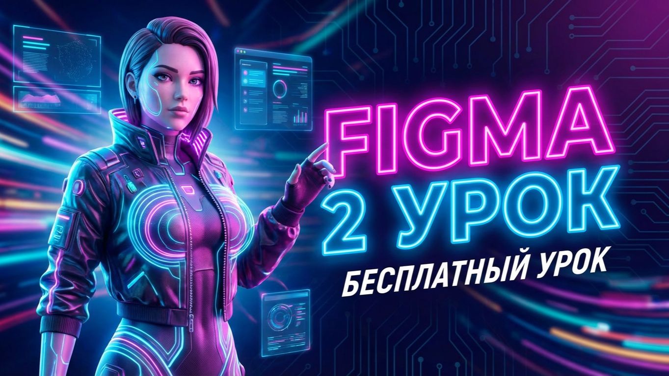 Бесплатный курс по Figma 2 урок