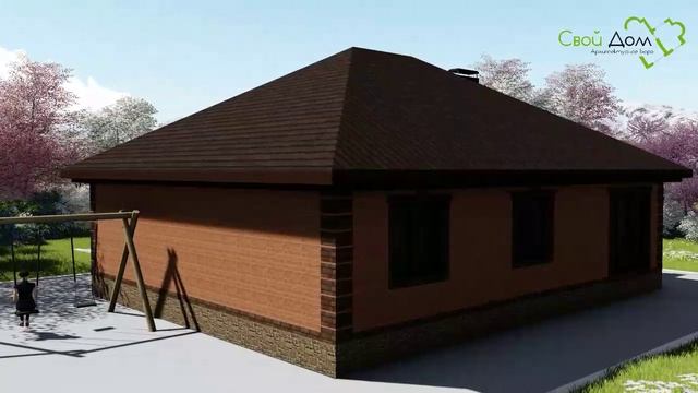 Проект красивого дома до 150 м B-252