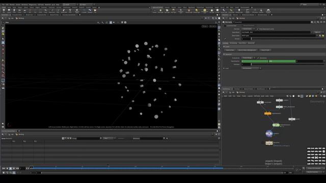 Creating a hairy simulations with RBD interactions