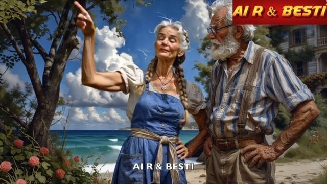 Сказка о рыбаке и золотой рыбке.