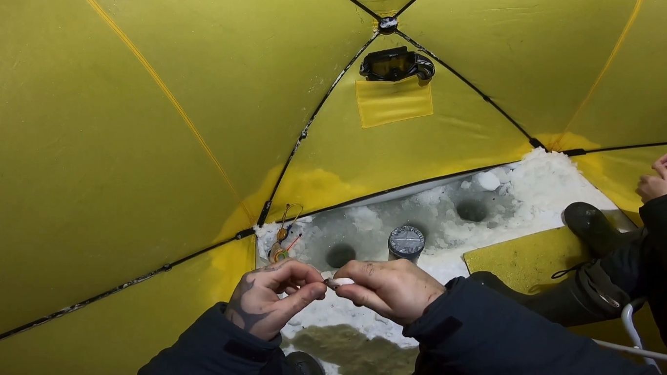 Рыбалка с сыном для души...