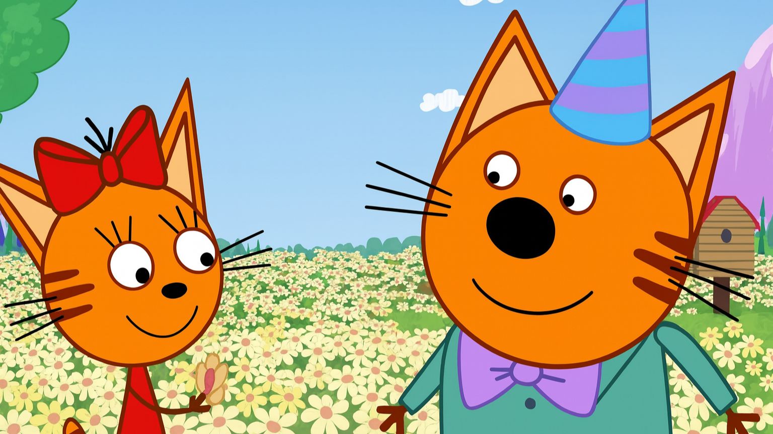 Три Кота — Мультфильм для Детей | Новые Раскраски | Три Кота Мультик Смотреть | Развивающая Игра