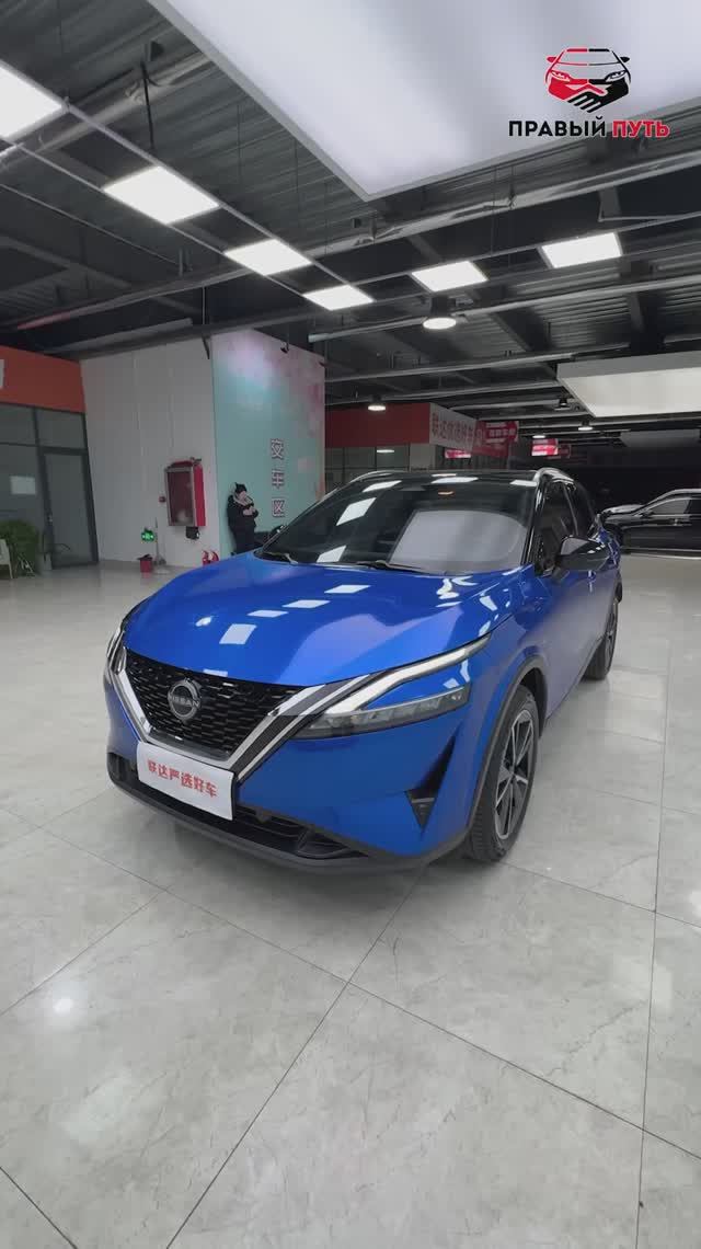 В Китае осматриваем Nissan Qashqai с пробегом 11000 км.  2023 года.