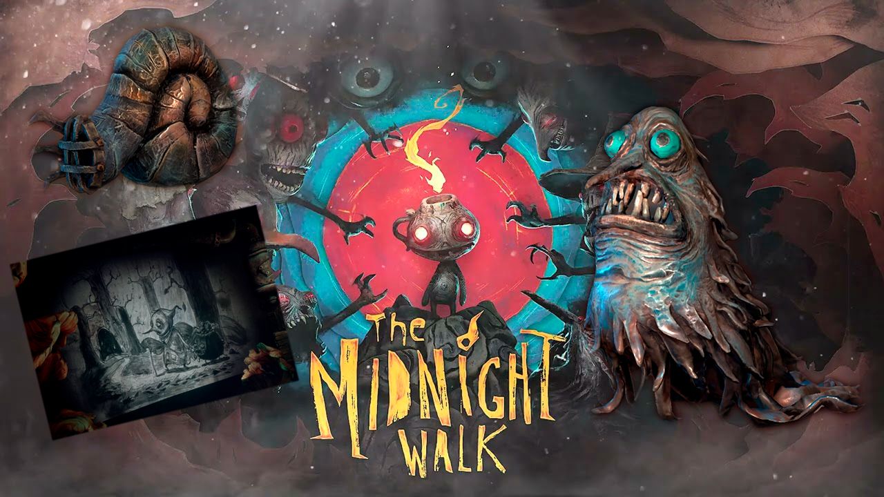 The Midnight Walk. Экскурсия по избушке.