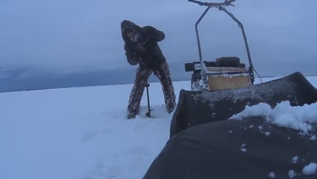 Поставил мононить и понеслось!Корюшка взбесилась!