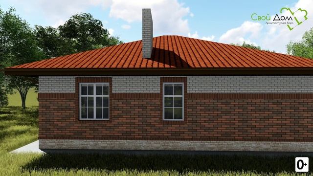 Проект дома с террасой до 150 м B-103