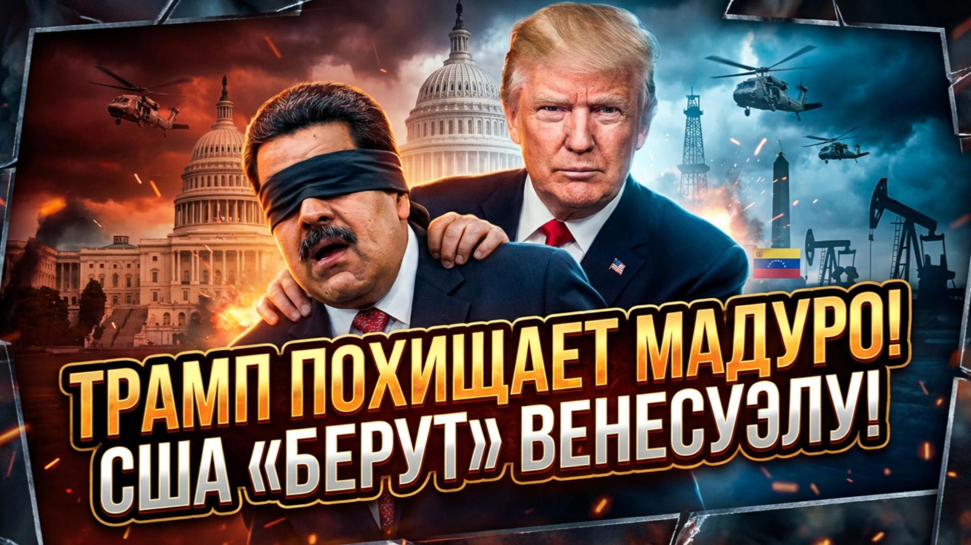 🤯Рэйчел Блевинс | Трамп похищает Мадуро и заявляет, что США будут «управлять» Венесуэлой