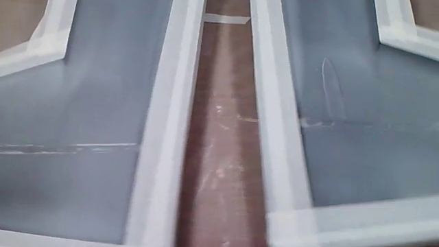 №4- Нанесённый 1 слой краски на матрице фюзеляжа .