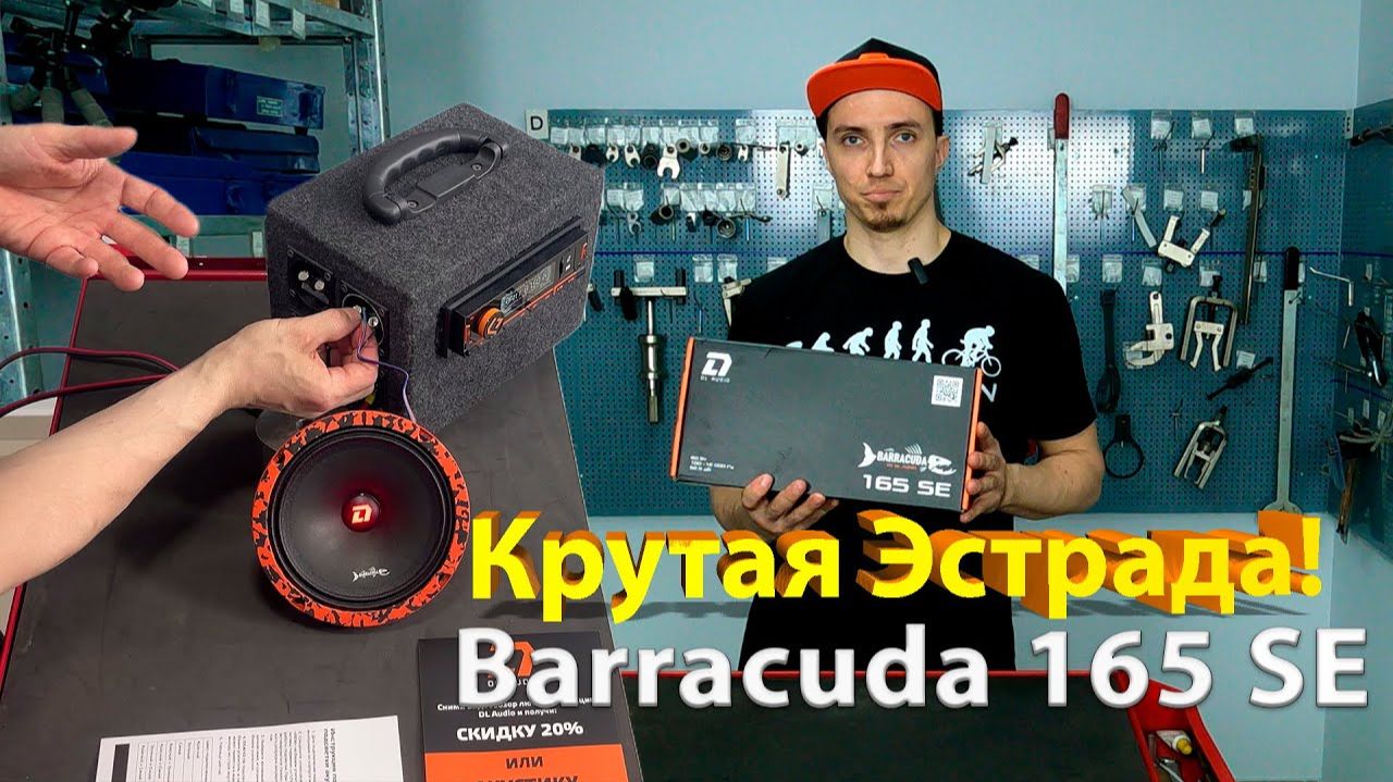 Обзор на отличные бюджетные эстрадные динамики от DL audio Barracuda 165 SE
