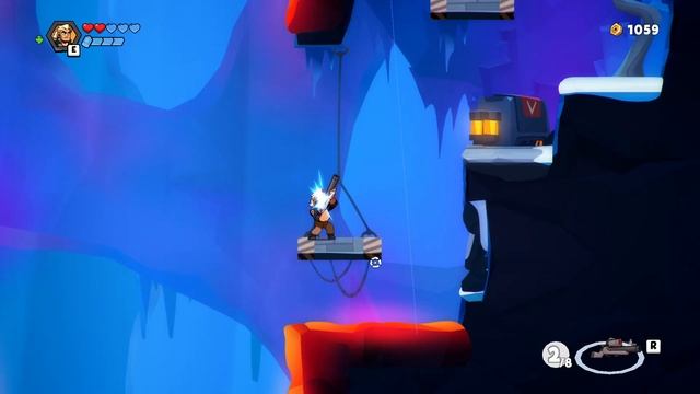 blast brigade vs. dr. cread прохождение # 7 ледяные пещеры