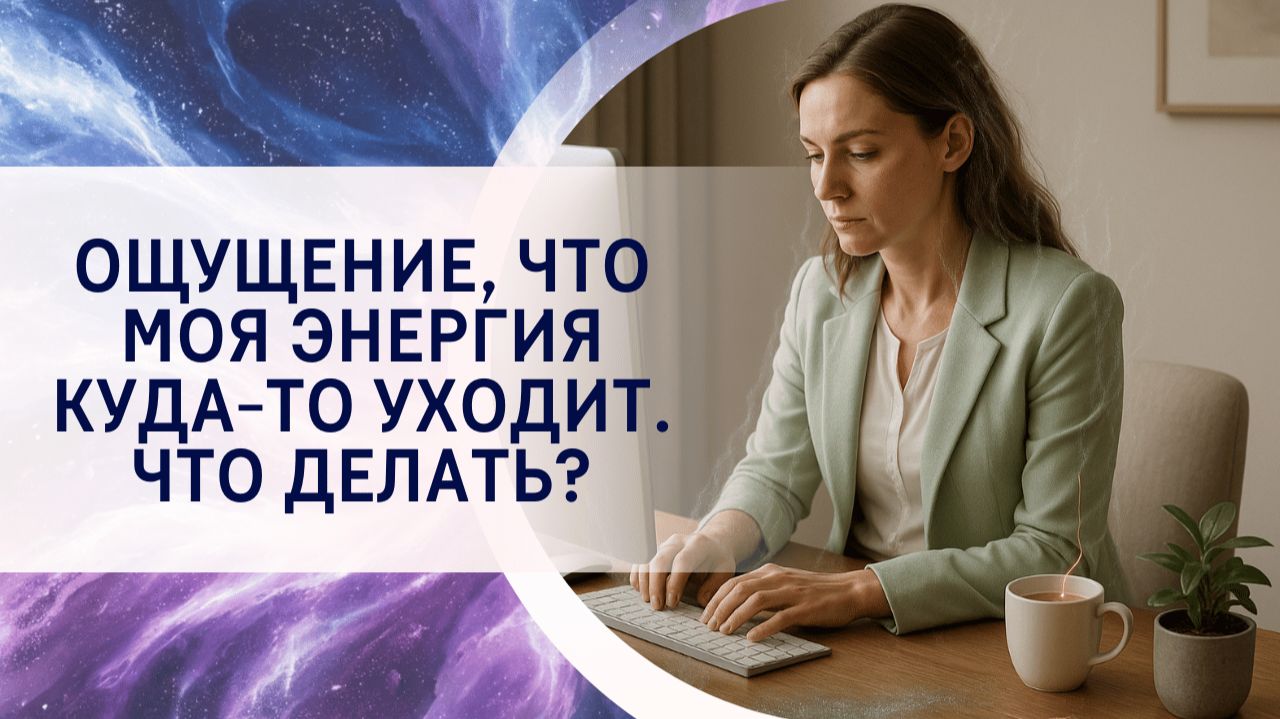 Ощущение, что моя энергия куда-то уходит. Что делать?